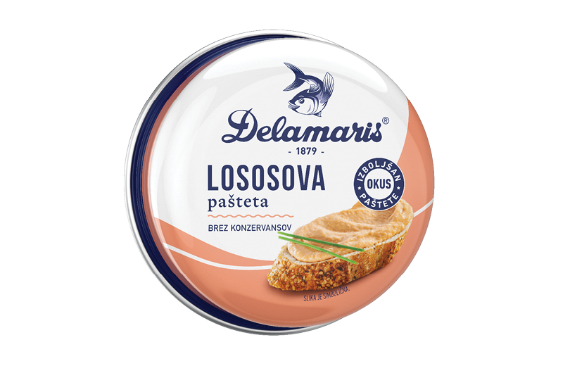 Lososova pašteta - Delamaris